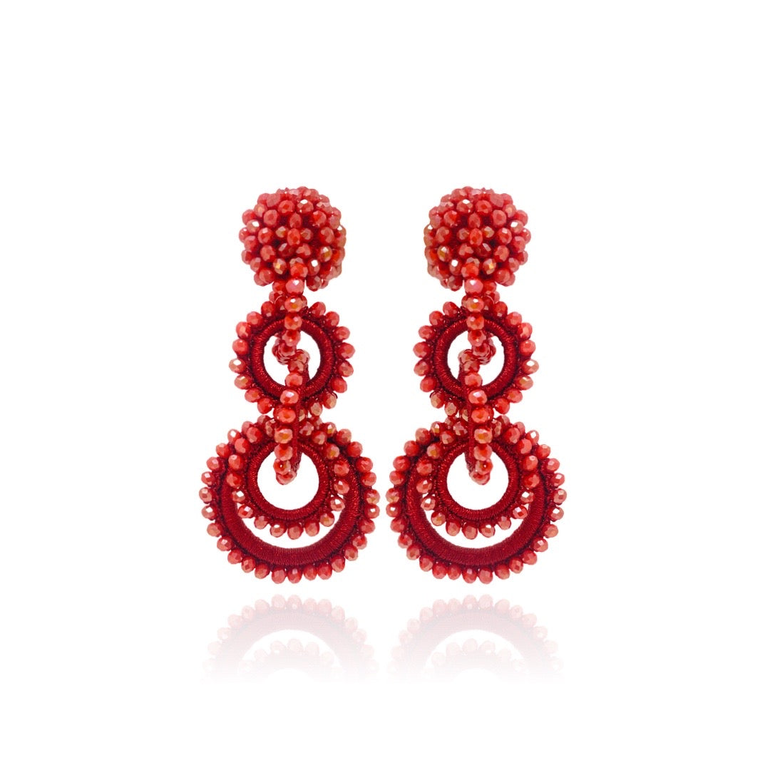 SUNDROP LONG - CORAL RED – BIBI MARINI